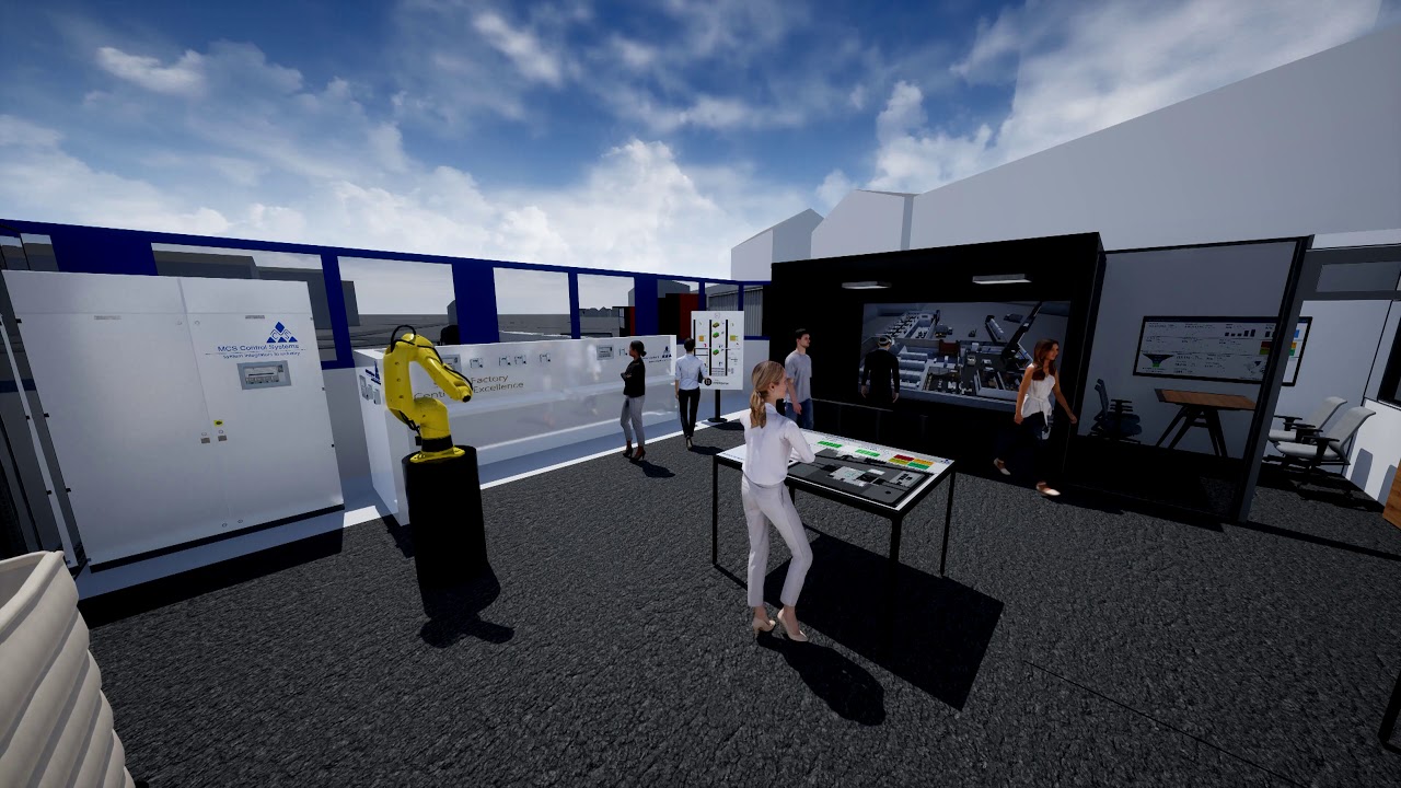 MCS Control Systems Smart Factory Centre of Excellence Digital Twin ...
