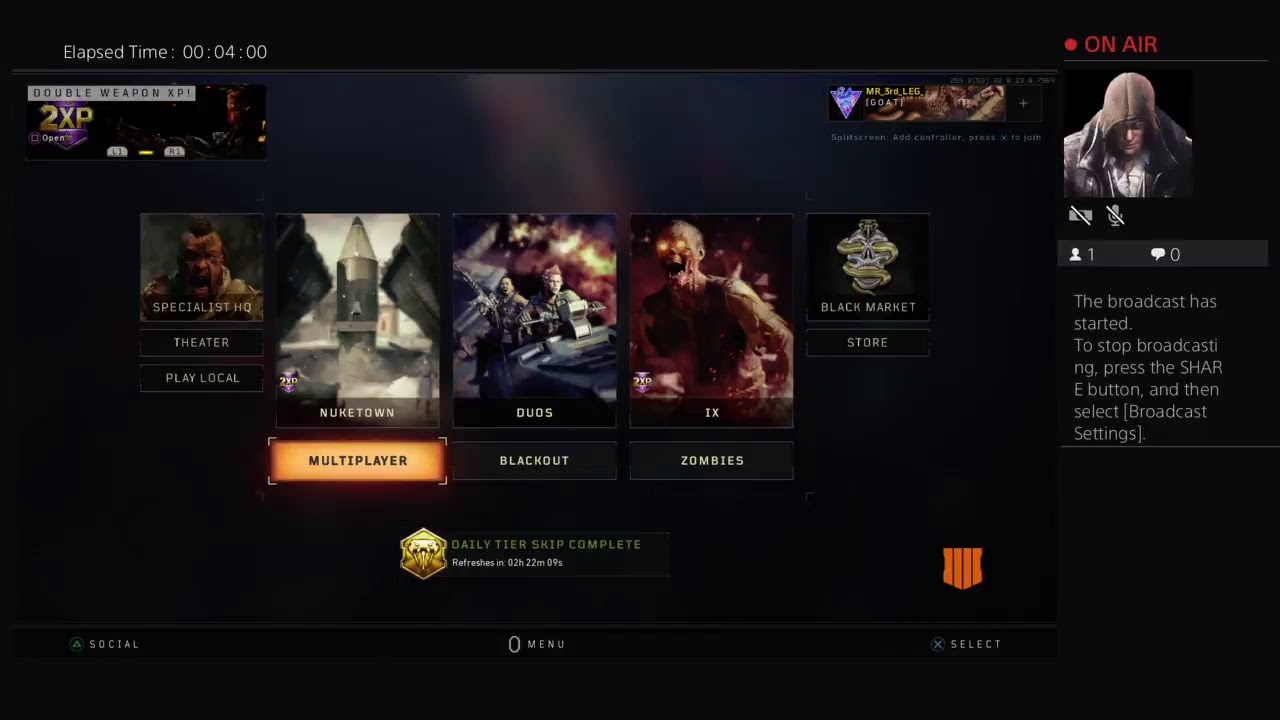 MR_3rd_LEG_'s Live PS4 Broadcast - YouTube