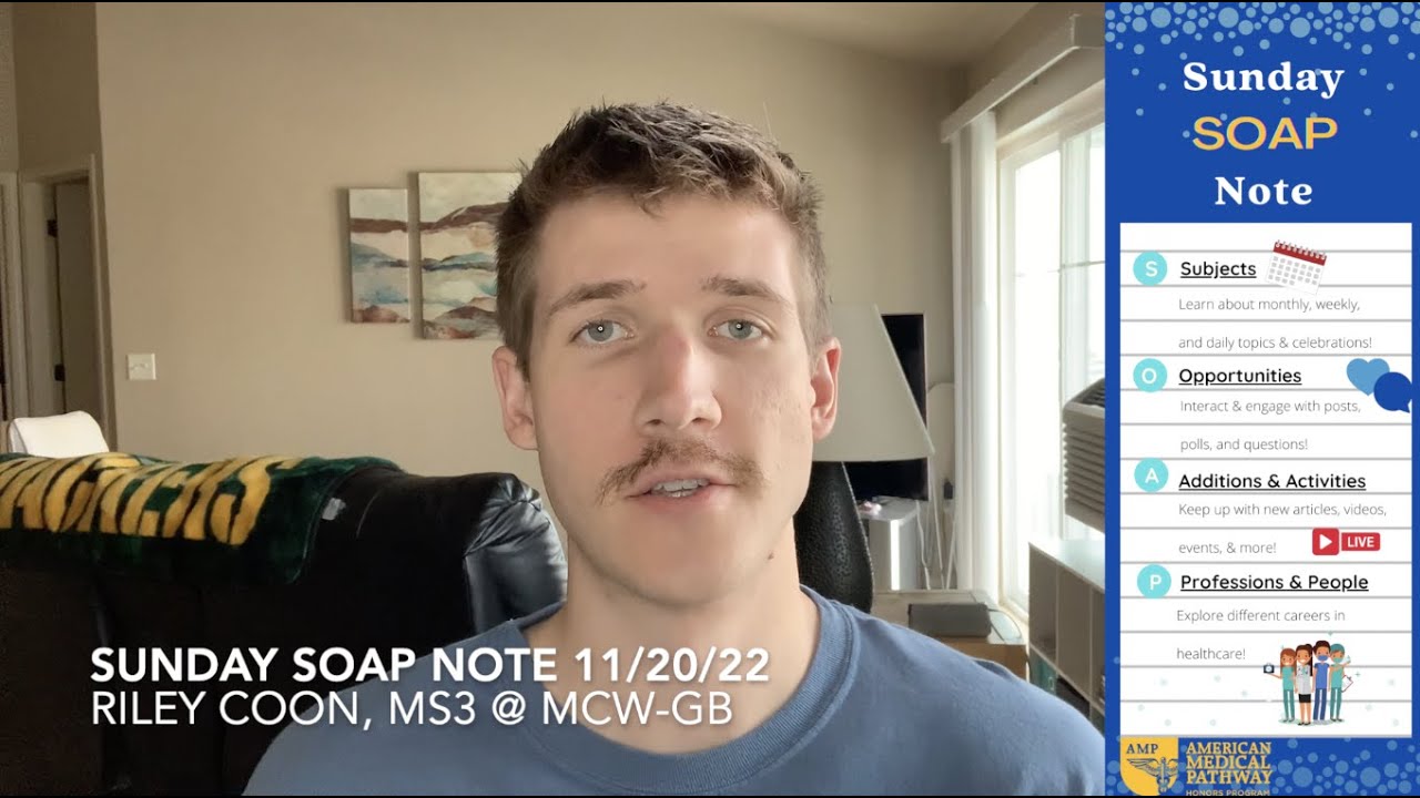 Sunday SOAP Note - 11/20/22 - YouTube