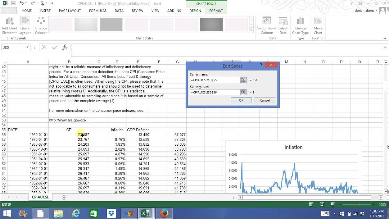 Hunter College Eco 201 Excel Tutorial 2 - YouTube