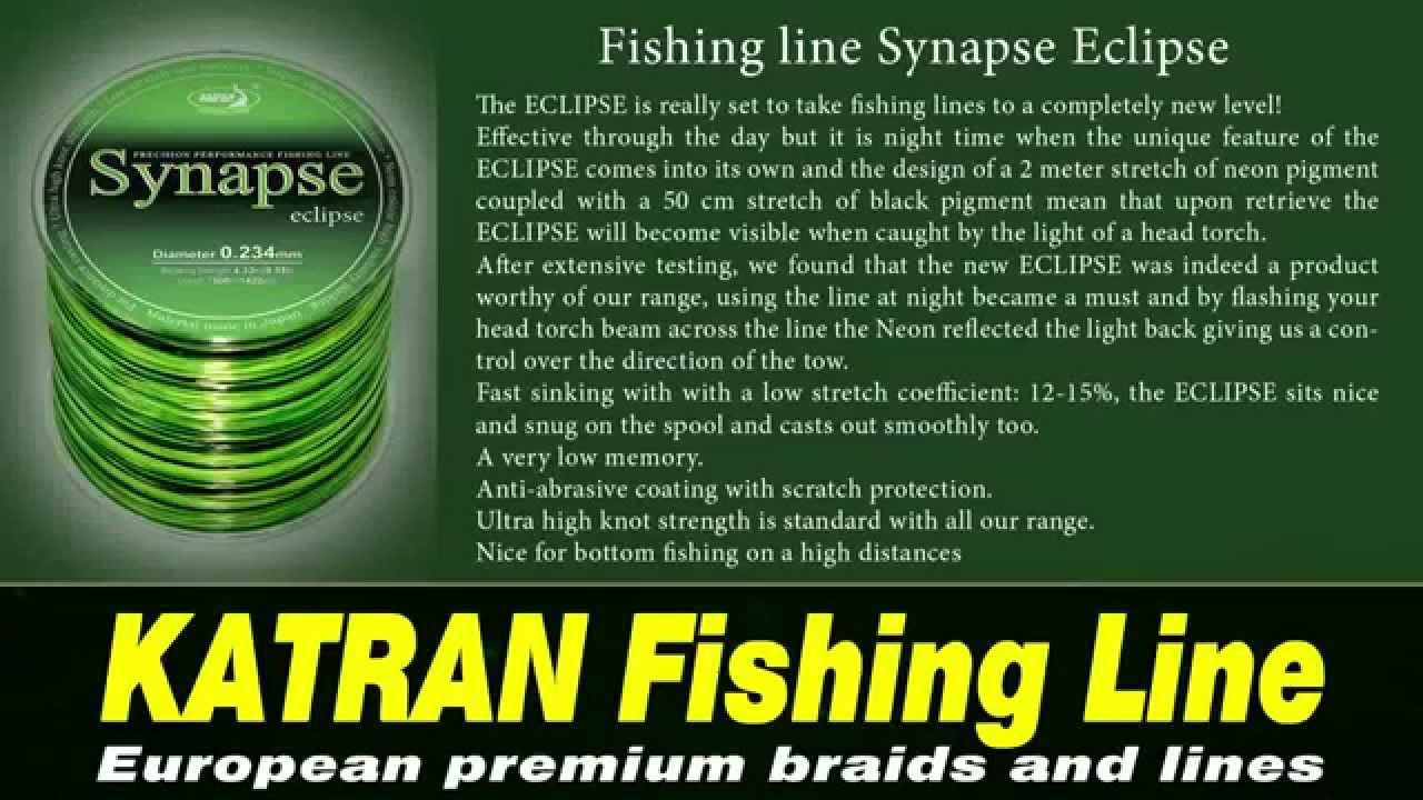 Katran Synapse Eclipse line - YouTube
