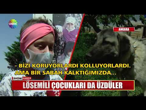 Lösemili çocukları da üzdüler