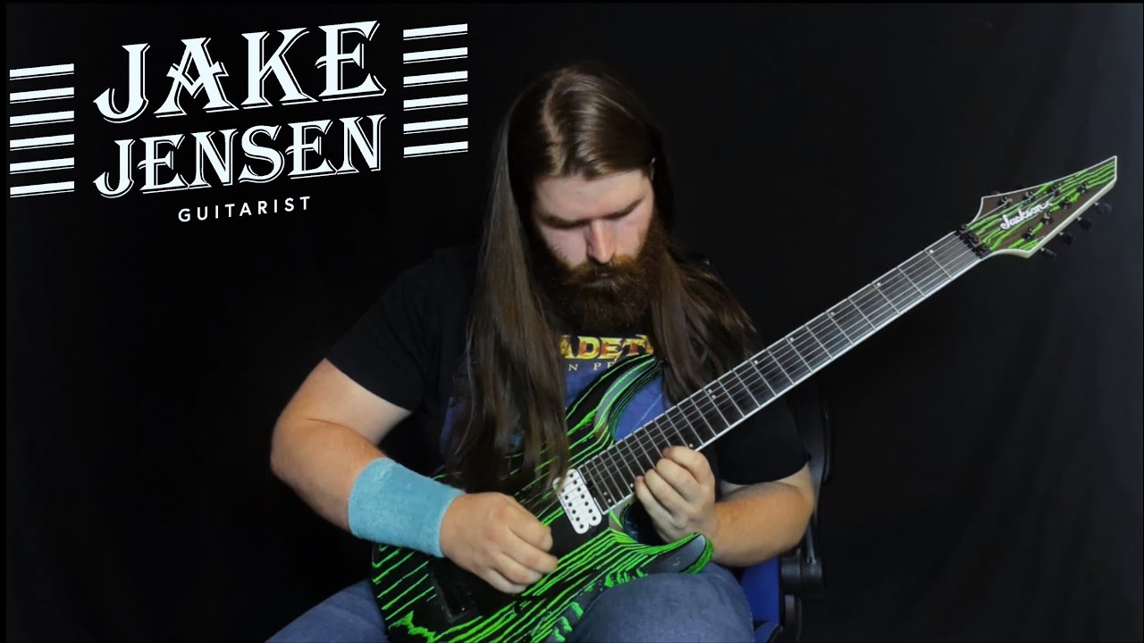 The Hunter - Guitar Solo Playthru by Jake Jensen - Symphony of Heaven ...