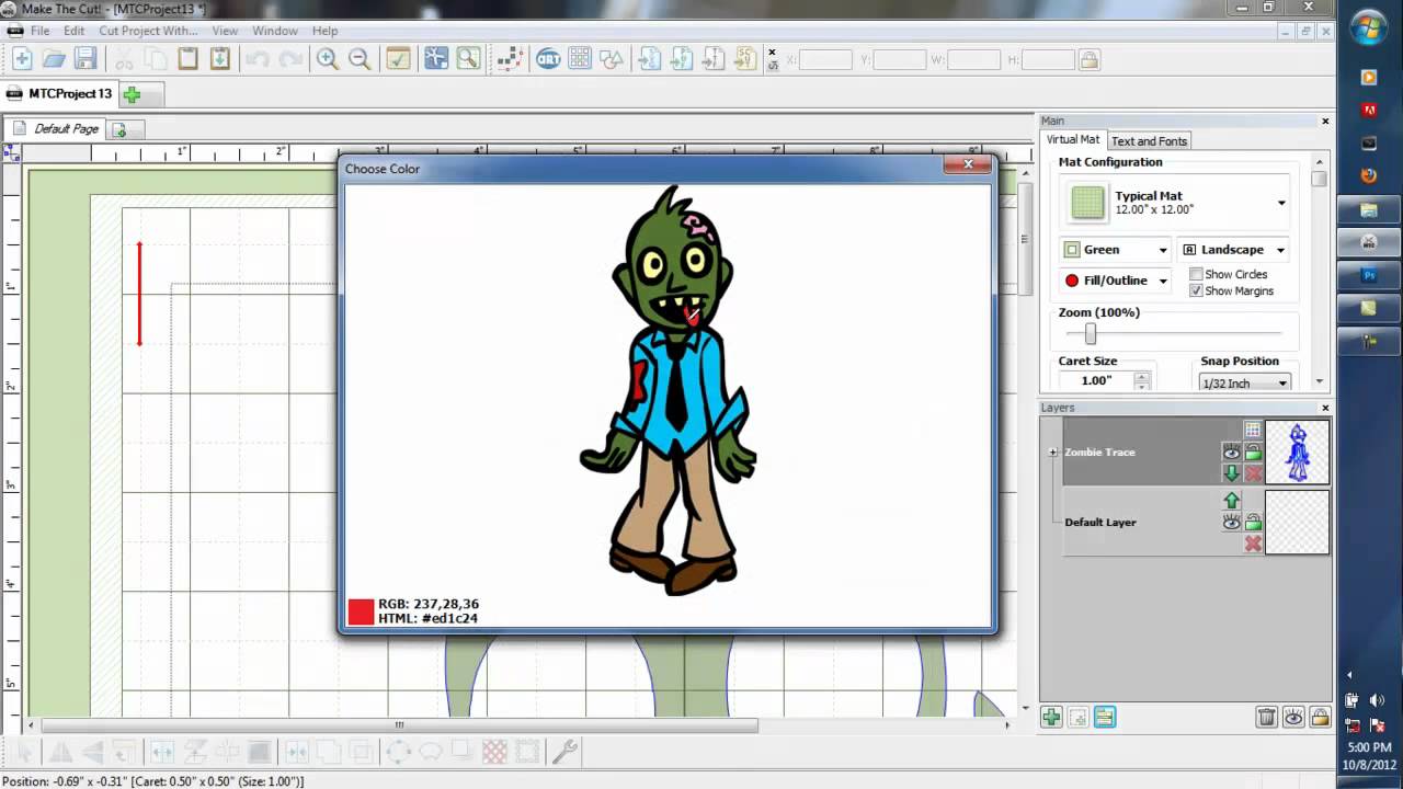 Make-The-Cut Tutorial | Importing Layers Based On Colors Into Make-The-Cut Software - YouTube