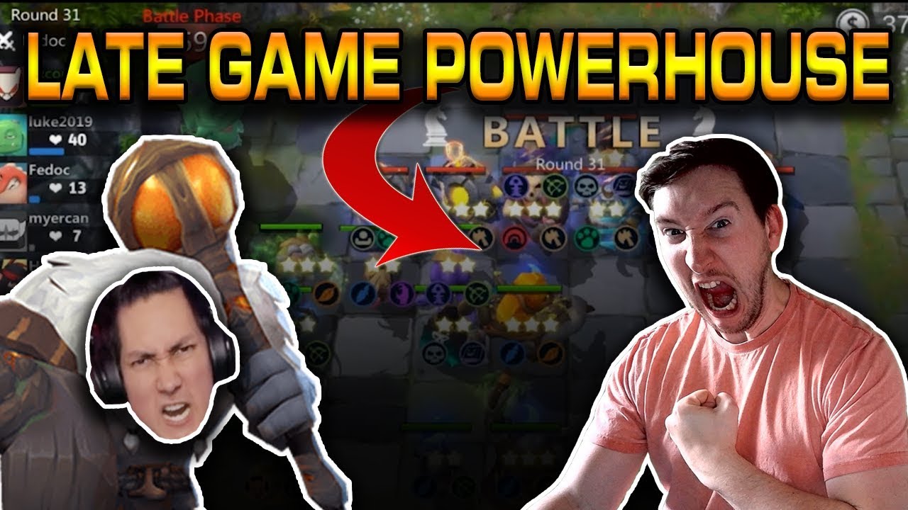 🐻DRUID/HUNTER 🎯 Strategy! (LATE GAME POWERHOUSE) | Auto Chess Mobile ...