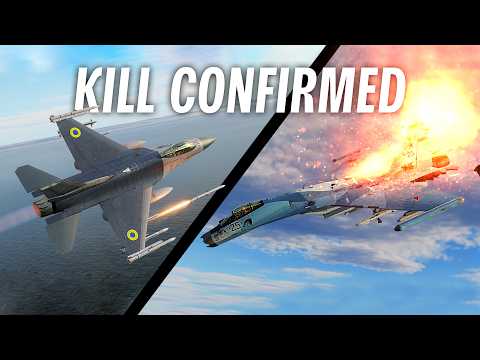 Ukraine War Shifting Tides F-16 Viper Shot Down Su-35 | DCS World