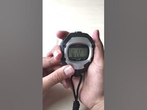 TUTORIAL Cara Menggunakan Stopwatch dengan baik dan benar - YouTube