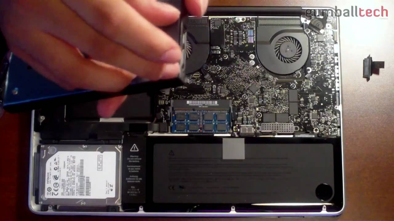 MacBook Pro - Add a SECONDARY SSD or HDD by swapping the optical drive ...