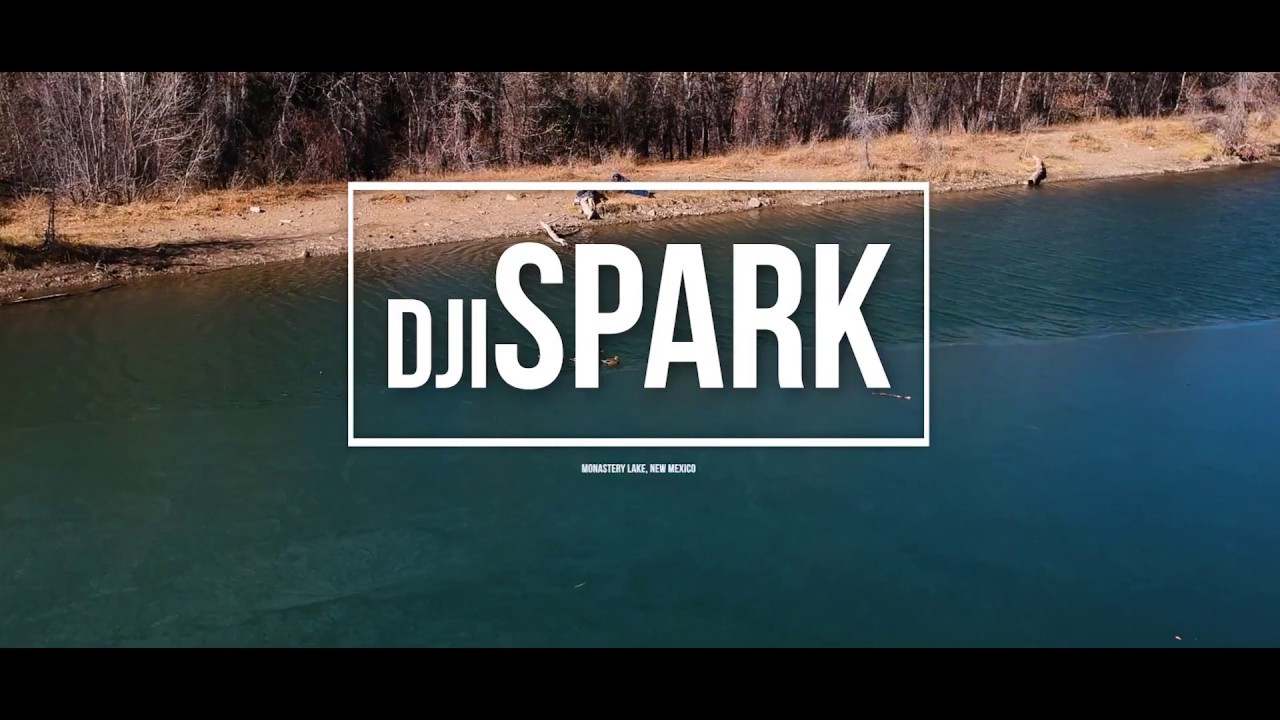 DJI Spark-Monastery Lake, Pecos NM - YouTube