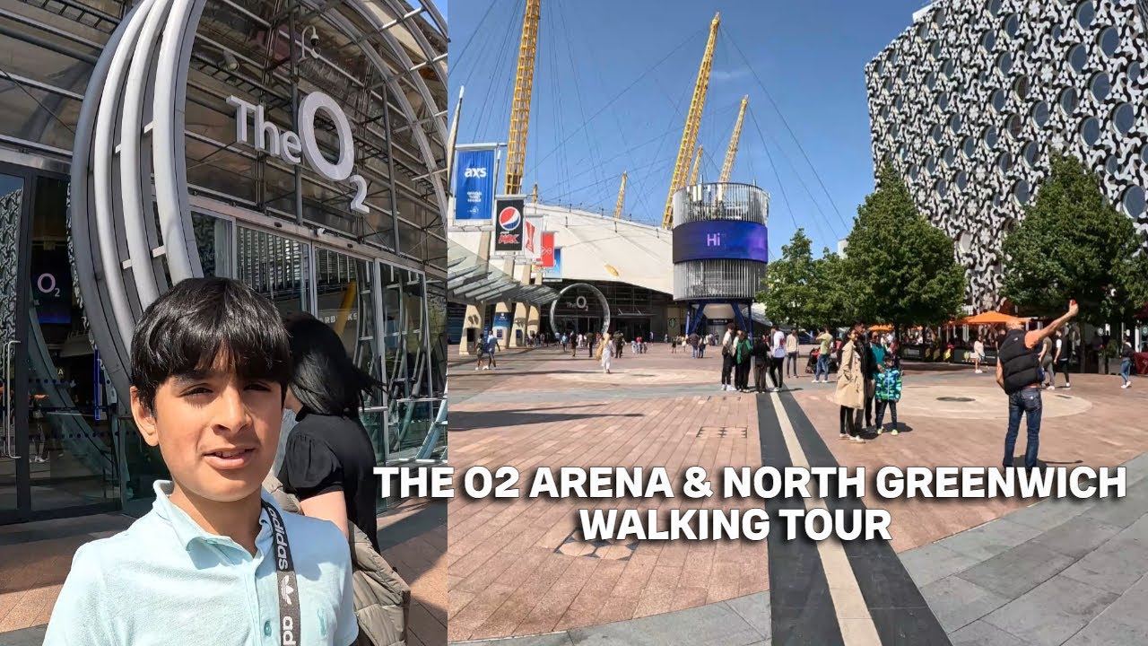 The O2 Arena Millennium Dome & North Greenwich| London Walking Tour ...