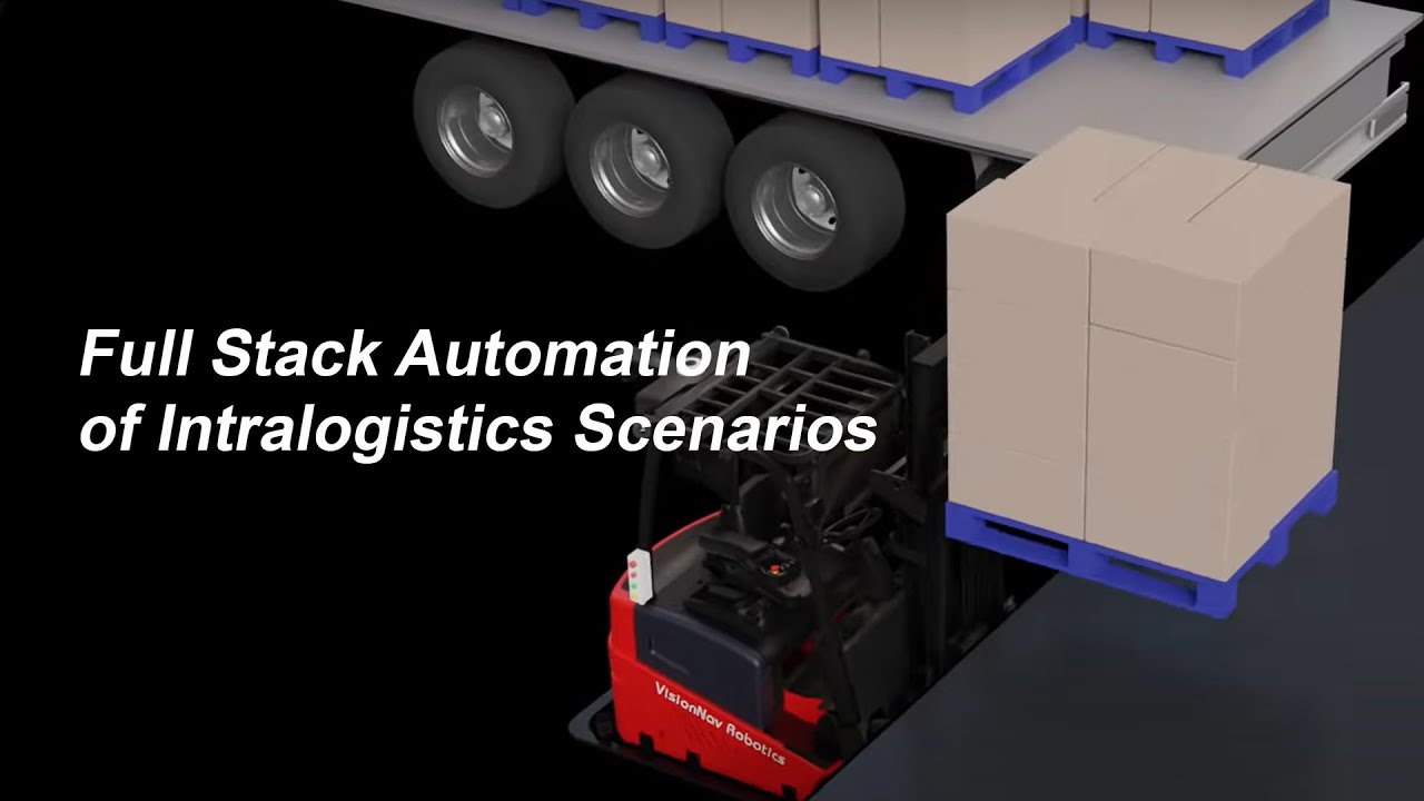 VisionNav Robotics Full Intralogistics Scenarios of Logistics - YouTube