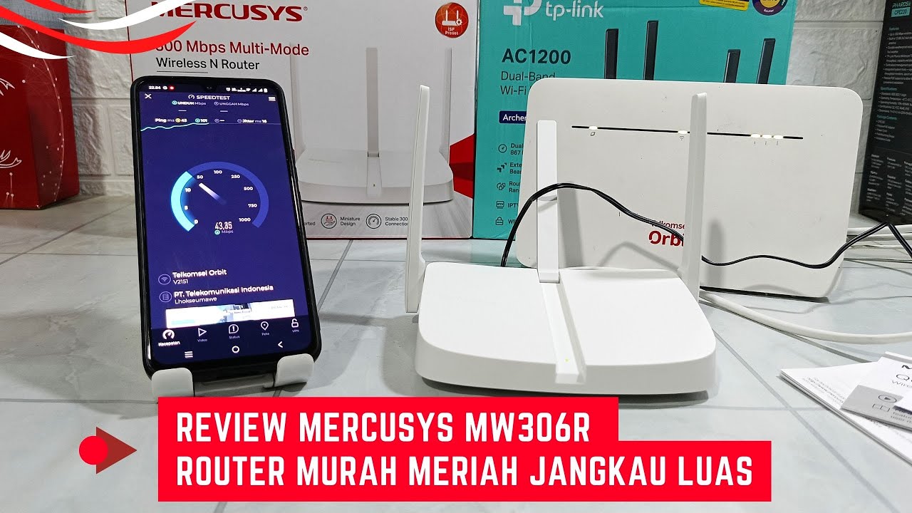 Review Mercusys MW306R Router Wifi Murah Berkualitas Untuk Penyebar ...