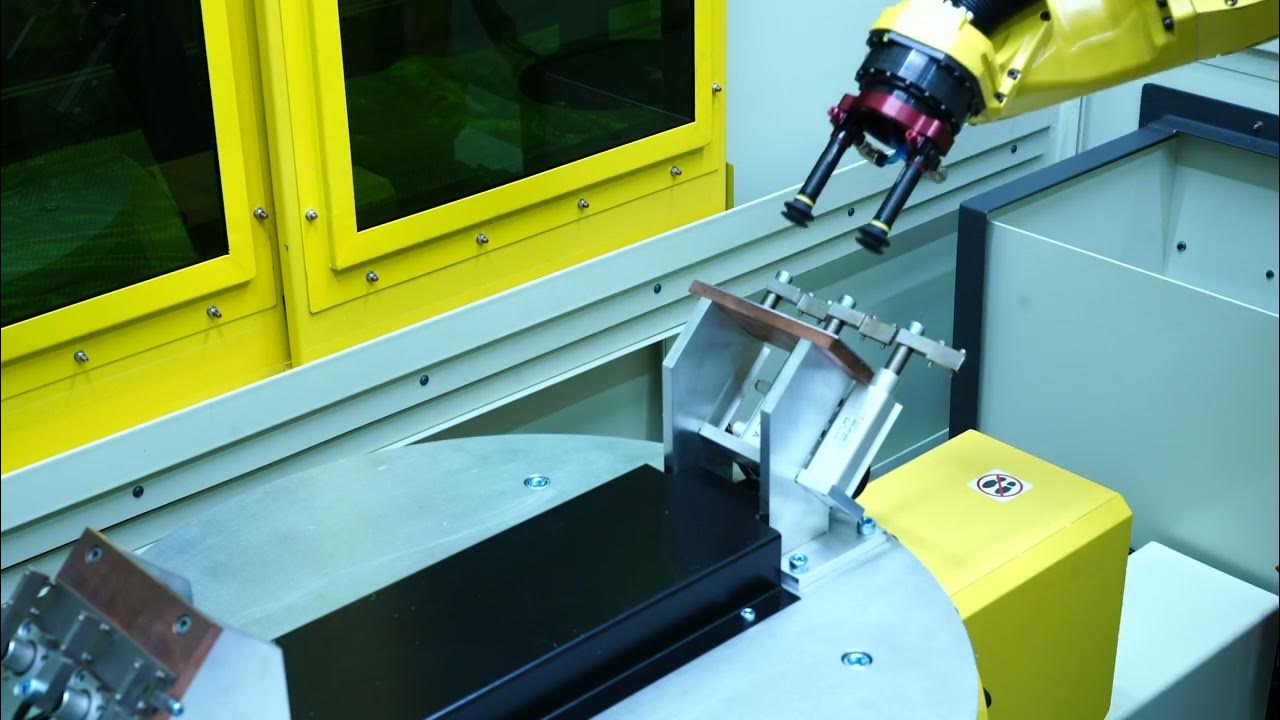 FANUC M 20iB Laser welding - YouTube