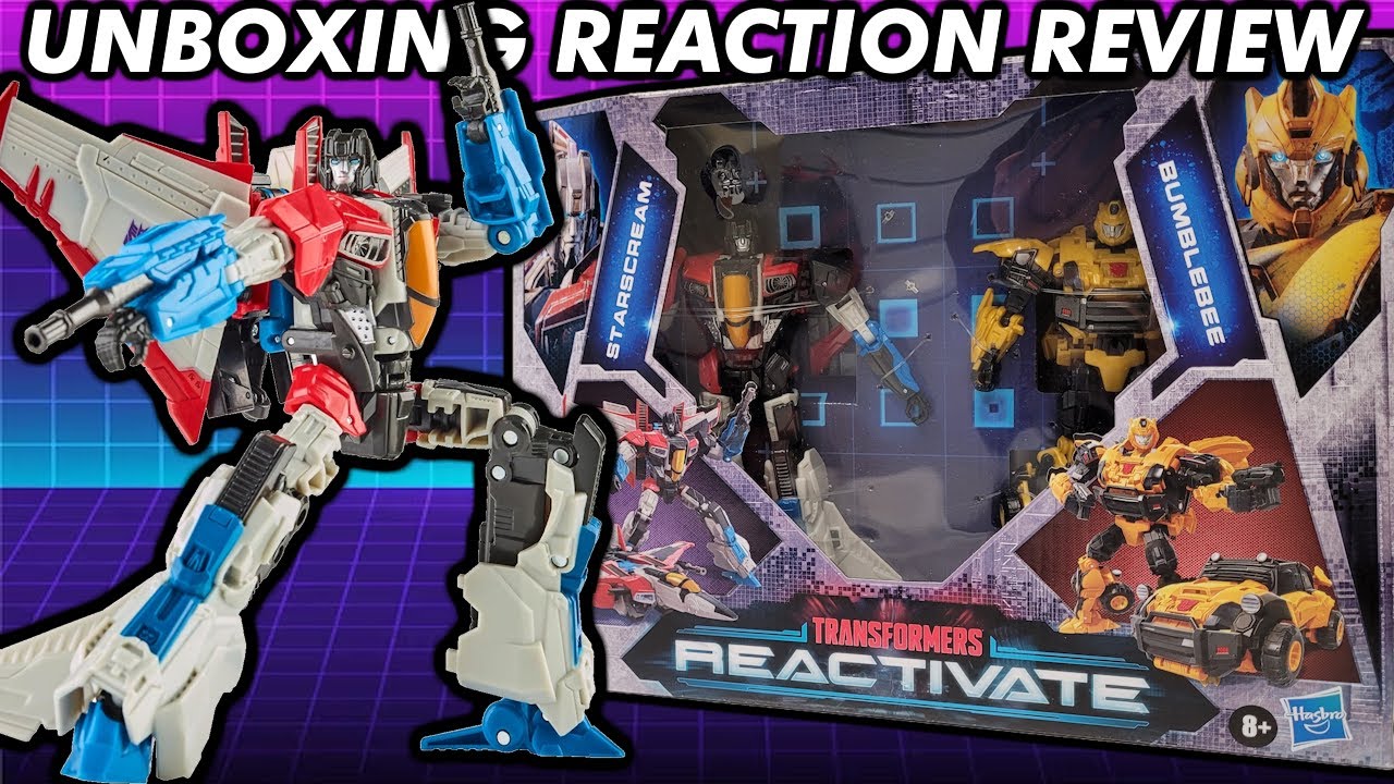 Unboxing Reaction and Review: Transformers Reactivate Starscream - YouTube