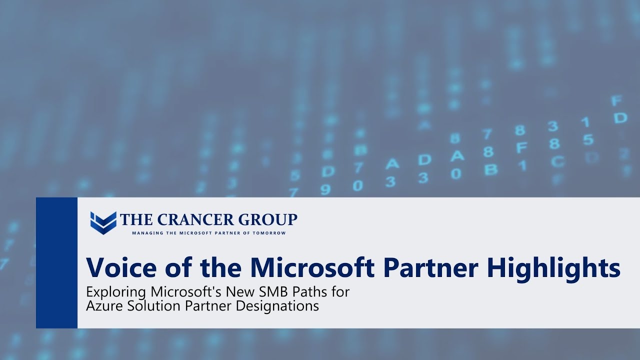 VOMP Highlights: Exploring Microsoft's New SMB Paths for Azure Solution ...