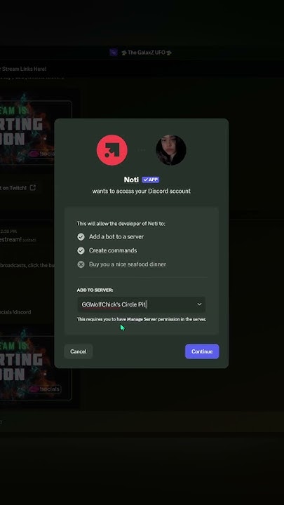 HOW TO GET LIVE NOTIFICATIONS FOR DISCORD!! -NOTI BOT TUTORIAL #notibot #noti #discord - YouTube