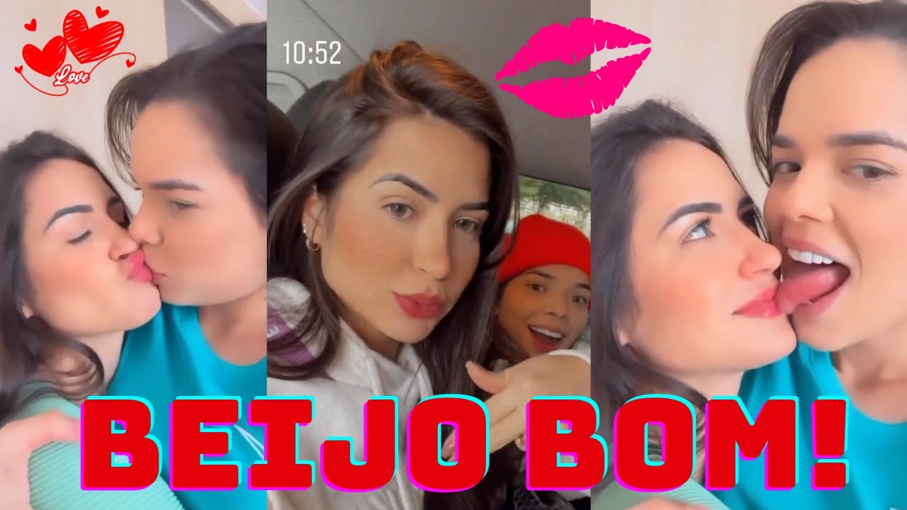 😍LIVE DO CASAL FERNANDA AGUIAR E MARIA CLARA SE BEIJANDO MUITO - YouTube