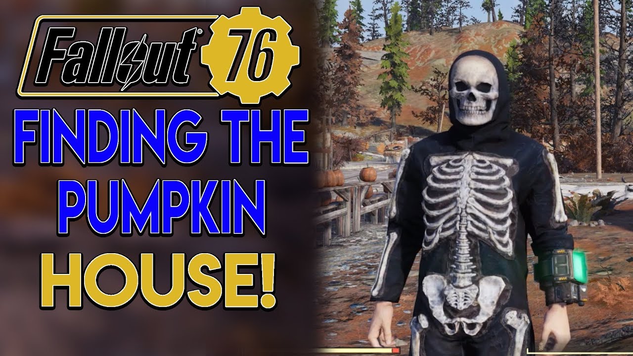 Fallout 76: Part 16 - I Found The Pumpkin House! - YouTube