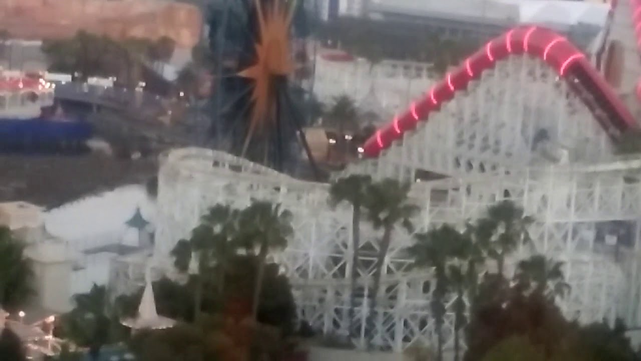 Incredicoaster Night Testing with Violet Effects - YouTube