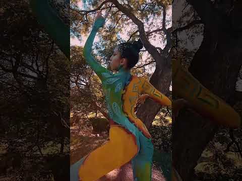 Body Paint Jujuy Ezequiel Torres art ANIMARTE - danza y pintura en vivo