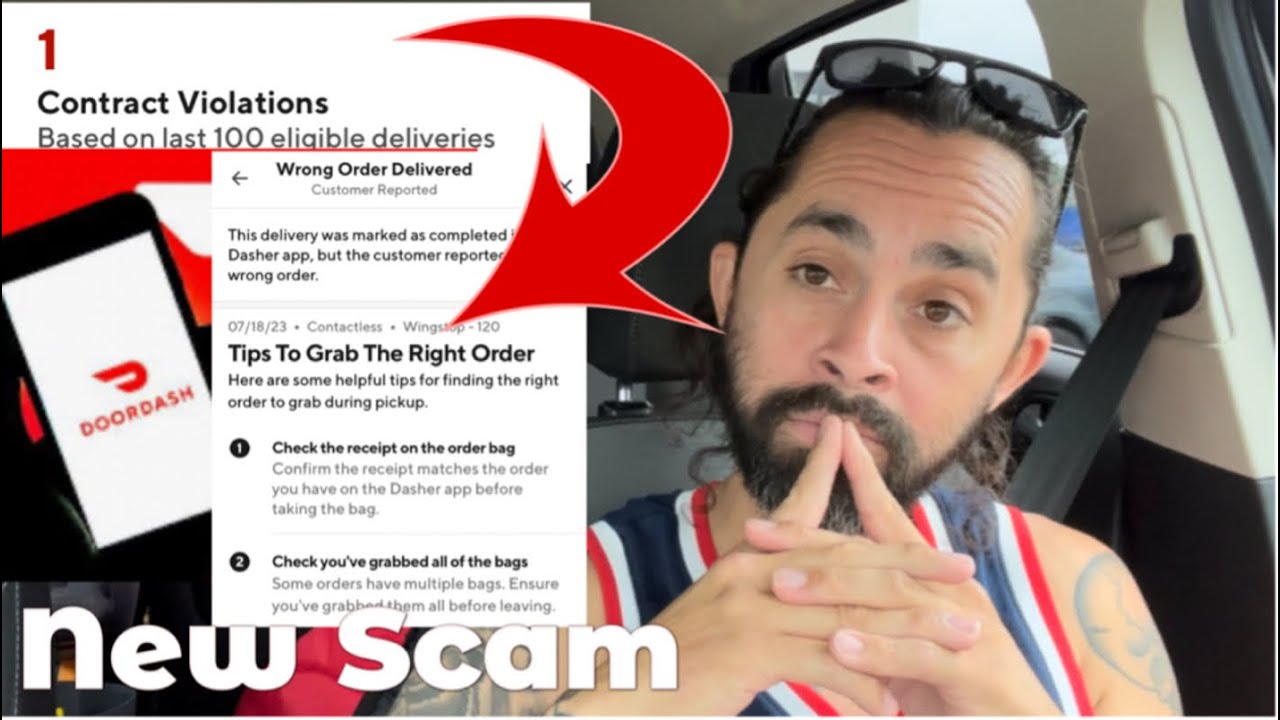 DoorDash Customers Have a NEW SCAM 🤬 Contract Violation… - YouTube