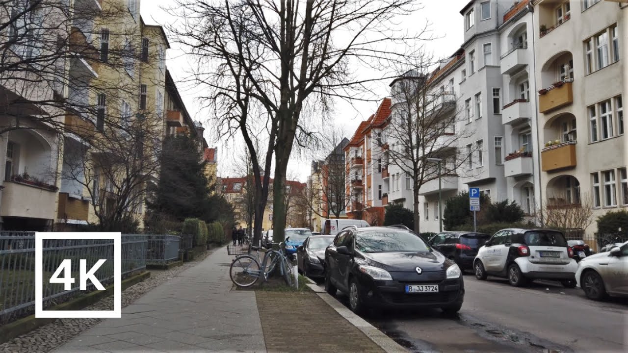 [4K] Day walk in Friedenau | Berlin, Germany - YouTube