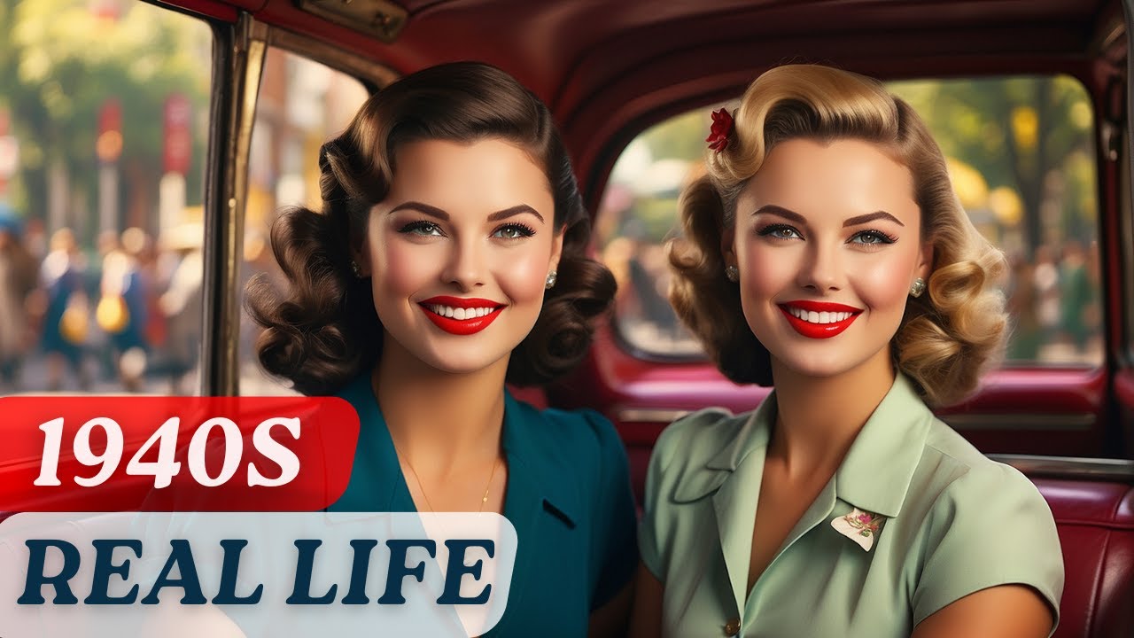 Snapshot of the 1940s Real Life Americans in Pictures - YouTube