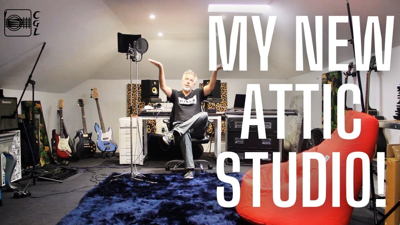 I Built An Amazing Studio In The Attic - YouTube