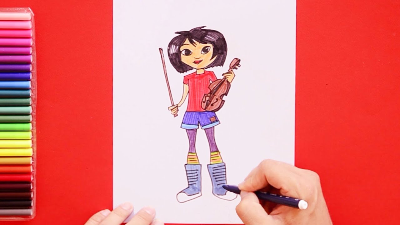 How to draw Yi - Abominable Movie - YouTube