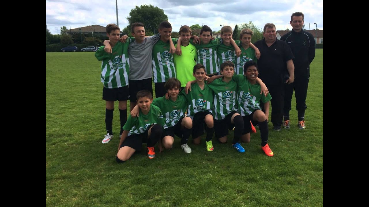 U13 A FC St André saison 2014/2015 - YouTube