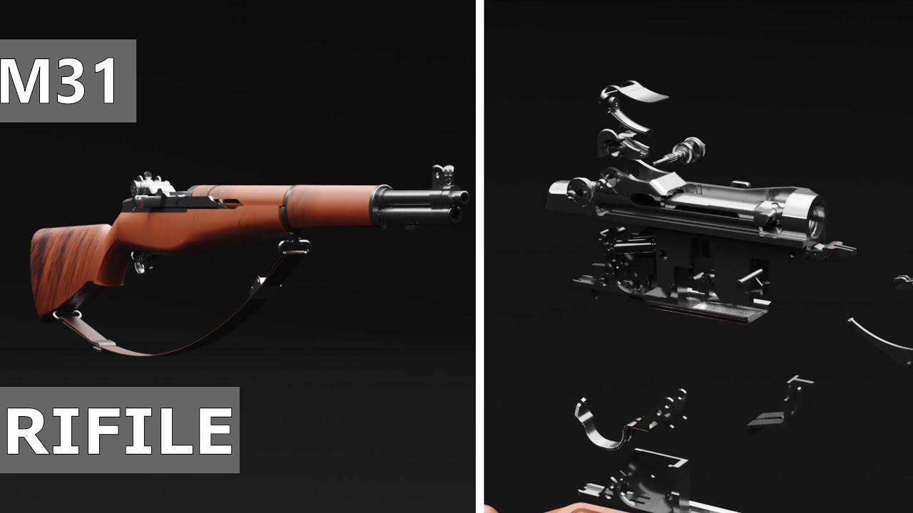 M1 Garand Gun Mechanism ( M1 Rifle) - YouTube