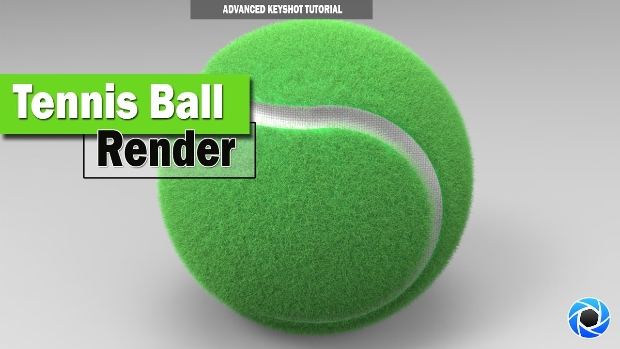 Keyshot Tutorial | Advanced Tennis ball render in Keyshot 9 | 3d ...