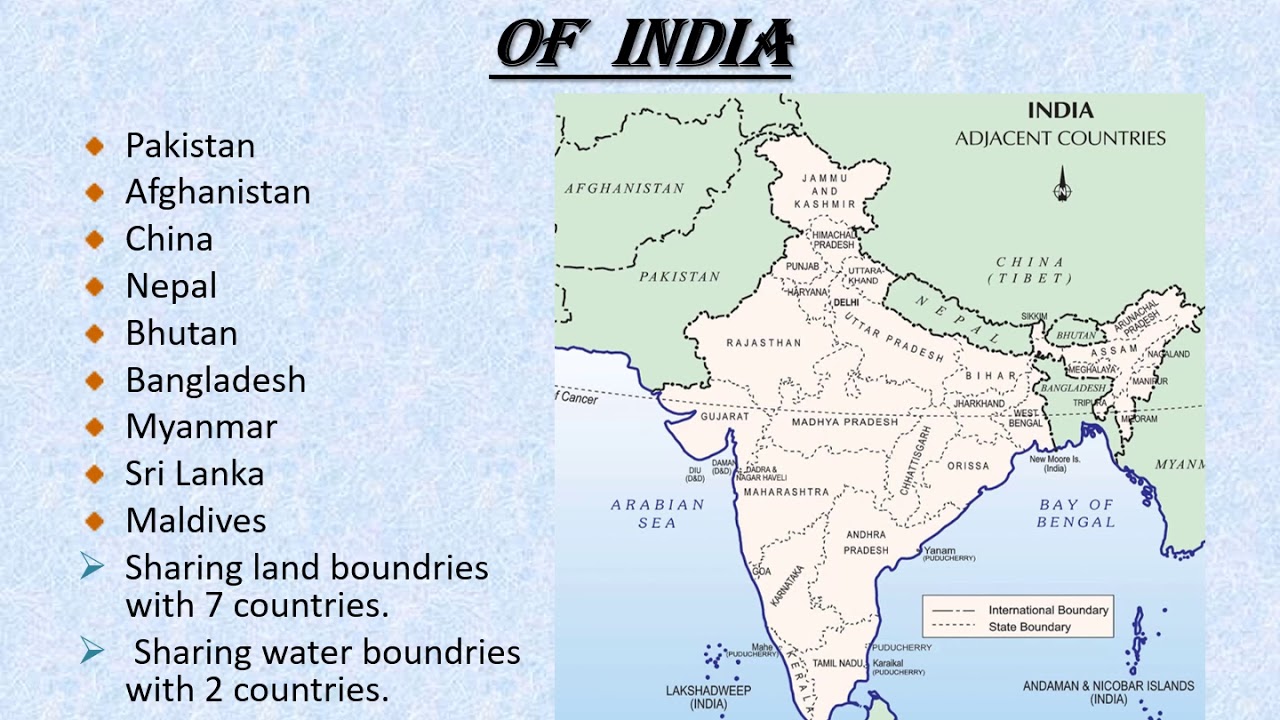 India Map: Physical features of India (part 2) - YouTube