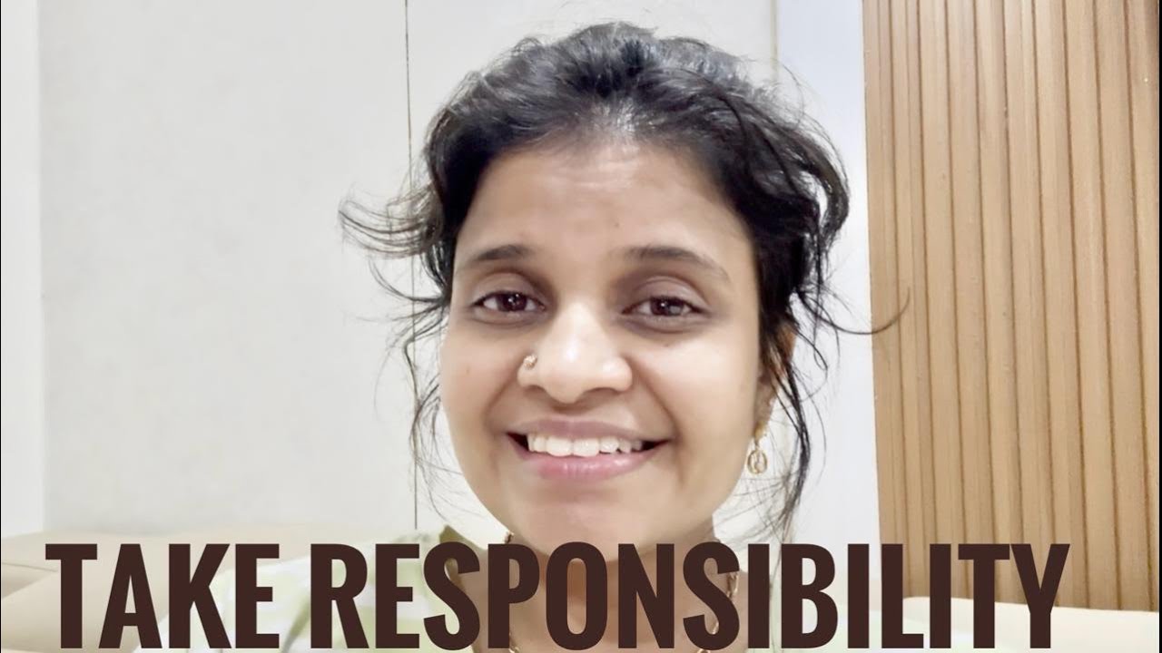 Take responsibility! - YouTube