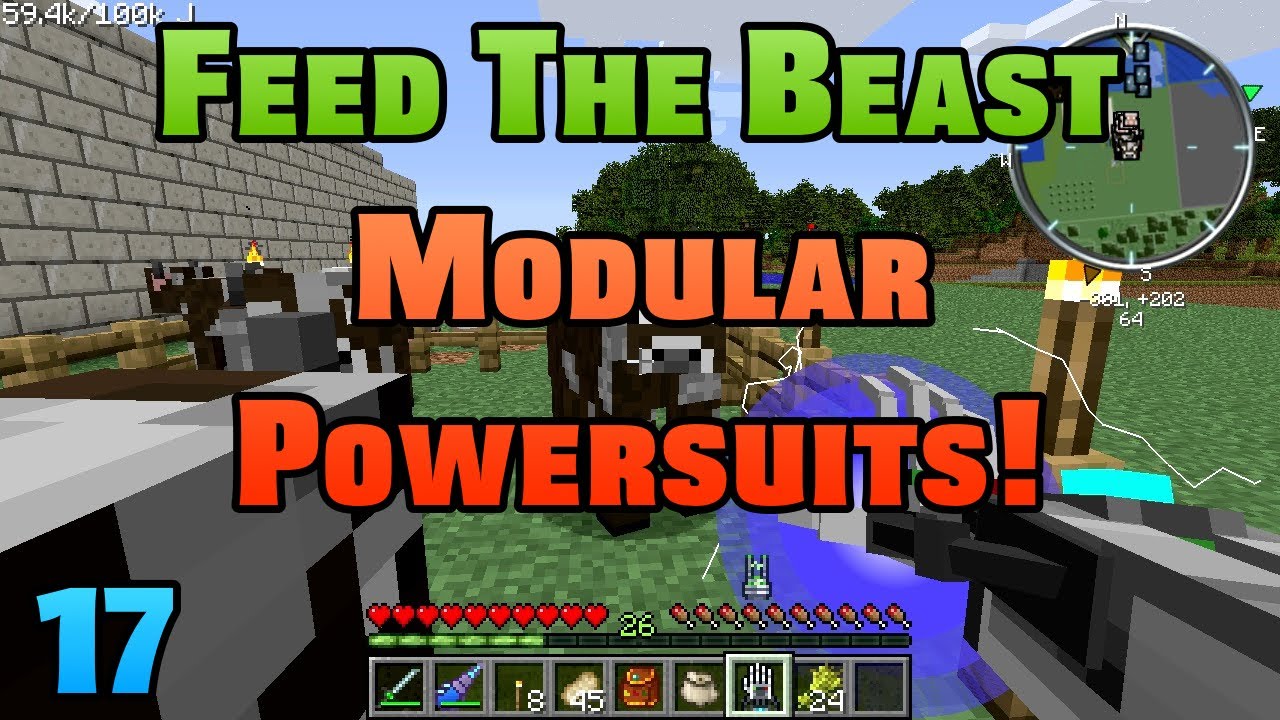 Modular PowerSuits! (Feed The Beast SSP) - YouTube
