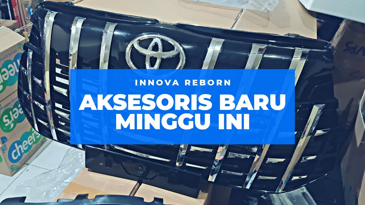 AKSESORIS BARU INNOVA REBORN | FERRARI VARIASI SURABAYA - YouTube