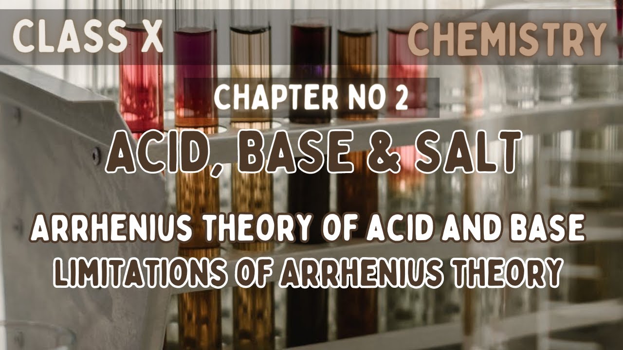 Arrhenius theory of acid and base | Class 10 | Romaibs Academy - YouTube