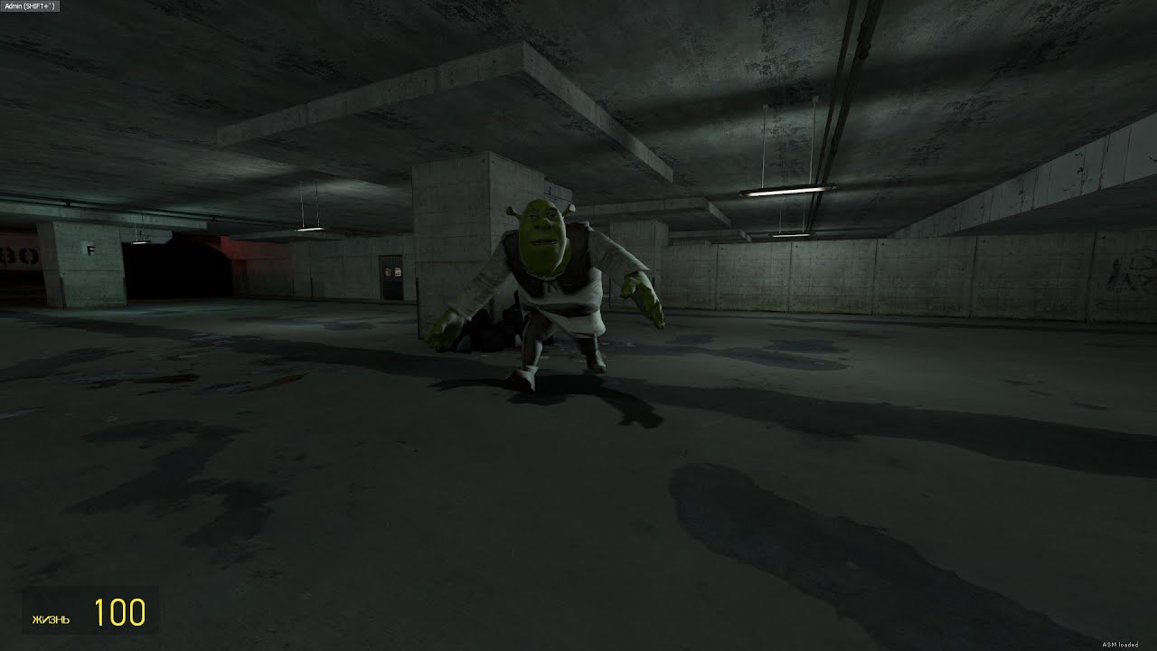 TRIED TO ESCAPE FROM SHREK IN THE STORE - YouTube