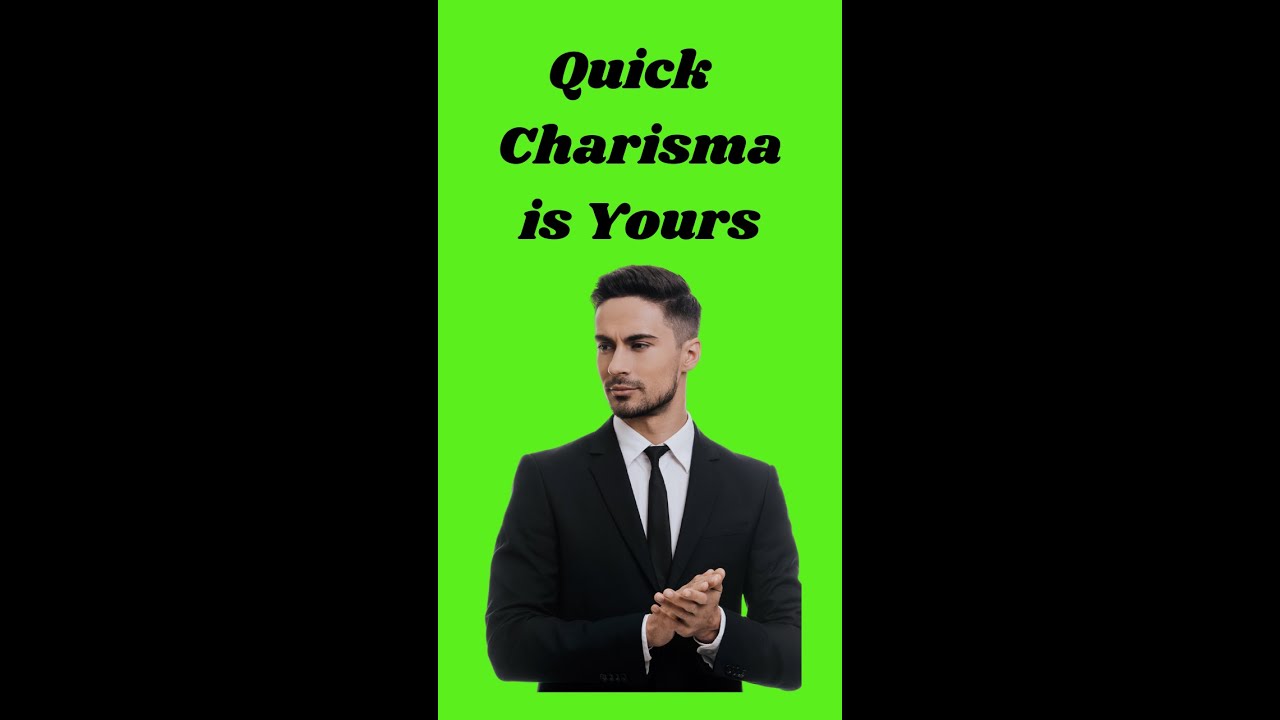 Quick Motivation Get Charisma on Command Daily Affirmations #Shorts ...