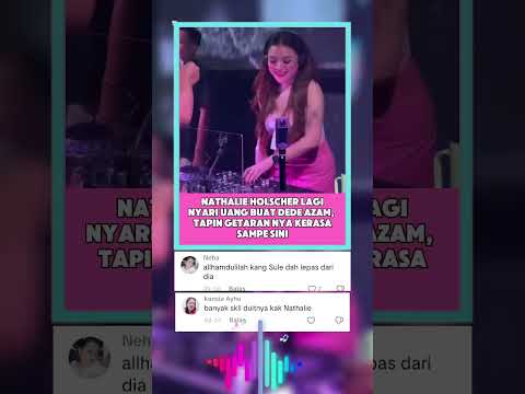 NATHALIE HOLSCHER NYARI UANG #viral #konser #shortvideo #viralvideo #dj #nathalieholscher