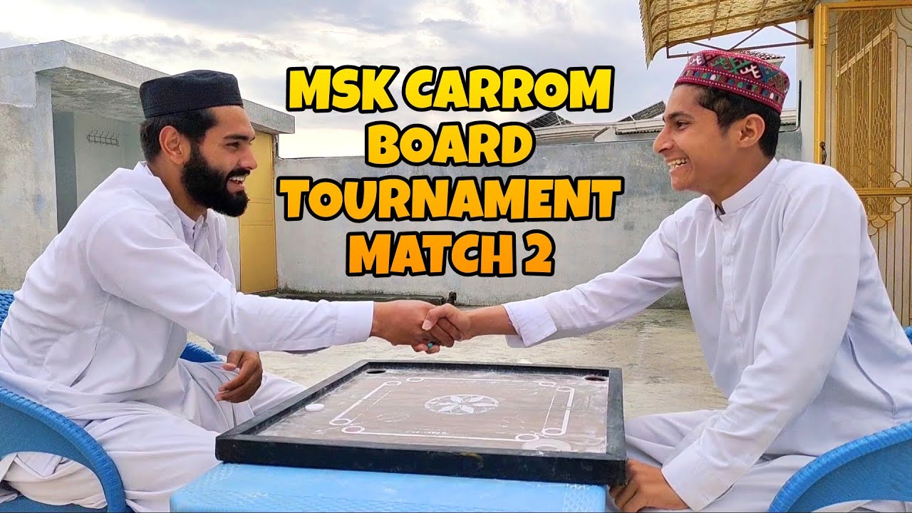 CARROM BOARD Second CHALLENGE IN MSK CARROM BOARD Tournament Match 2 Winner 10k Price - YouTube