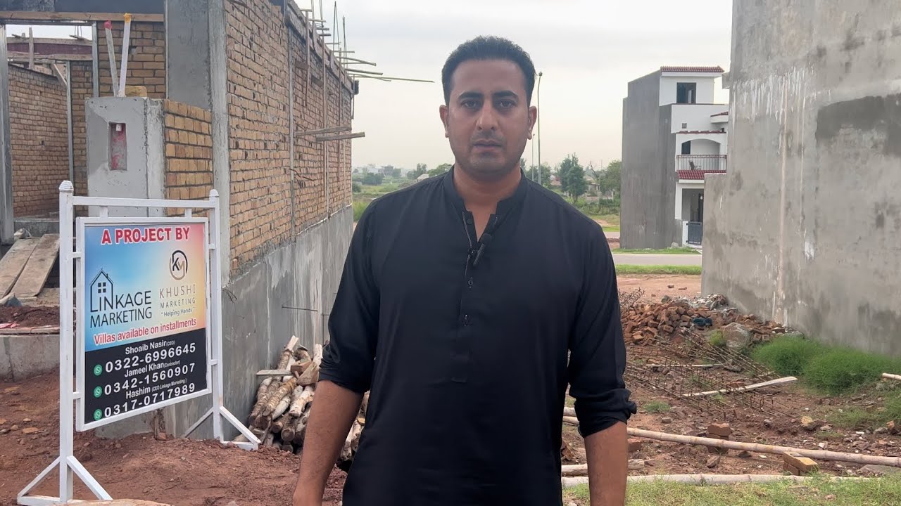 H 235 khushi villas construction updates - YouTube