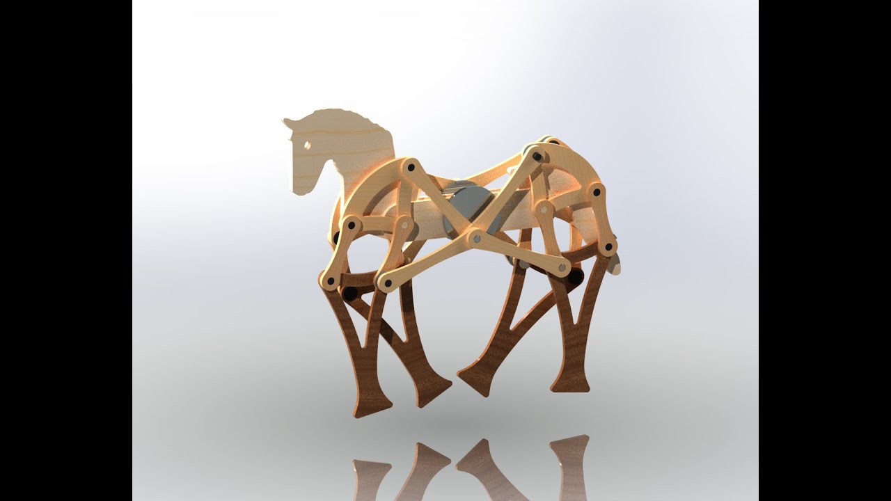 Horse Walking Mechanism - YouTube