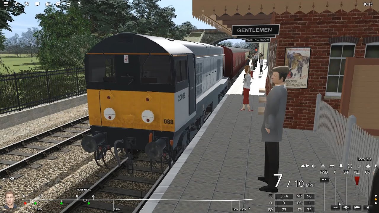 Trainz - Ultimate Retro Class 20 Soundpack - YouTube