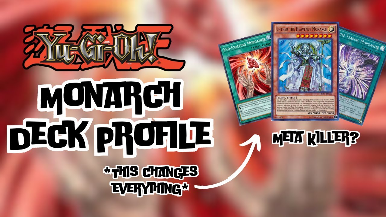 Yugioh *Anti-Meta* Domain Monarch deck Profile - This 1 new card ...