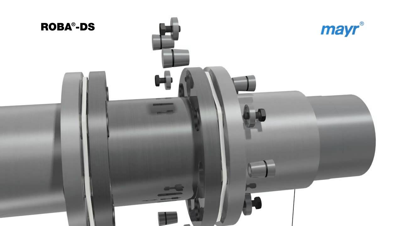 Mayr askoppeling ROBA DS 2200 - YouTube