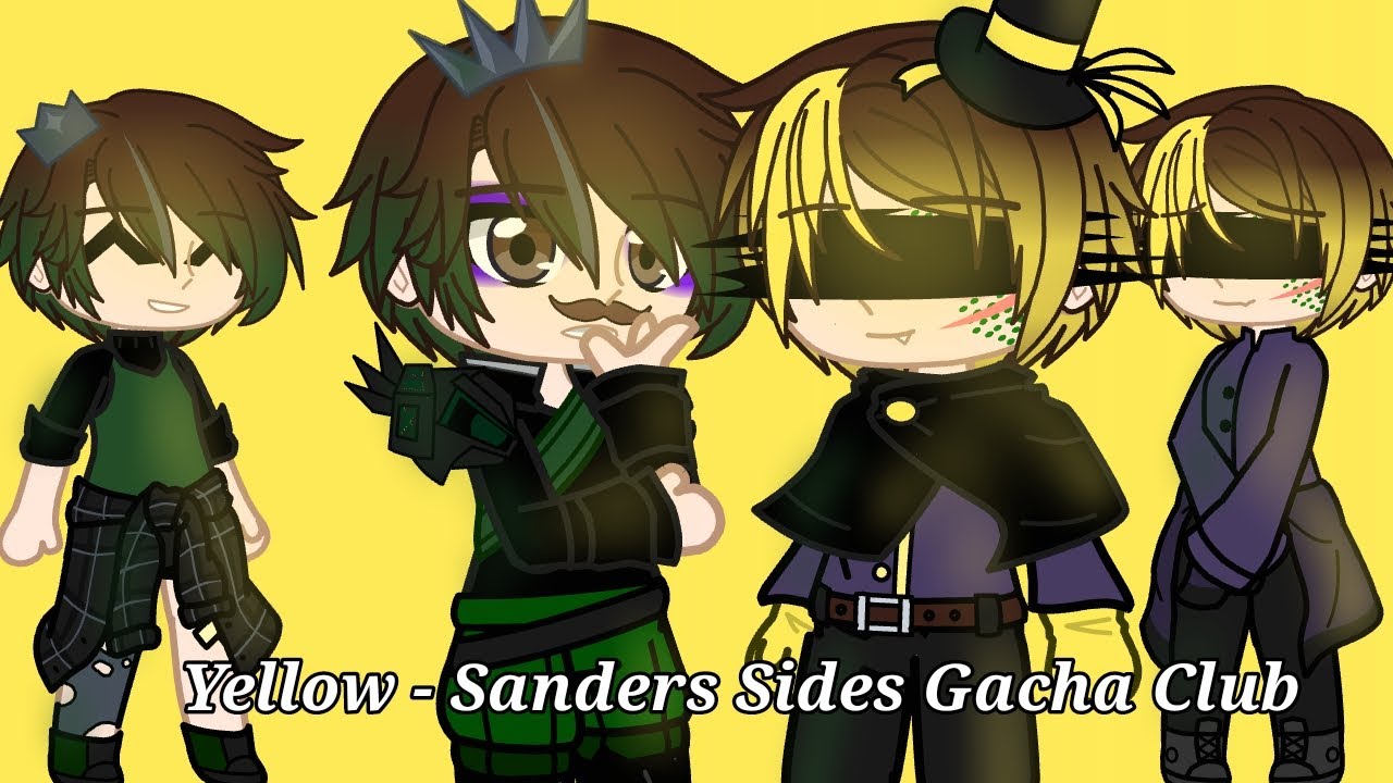 Yellow - Sanders Sides Gacha Club |z¡r_majesty| - YouTube