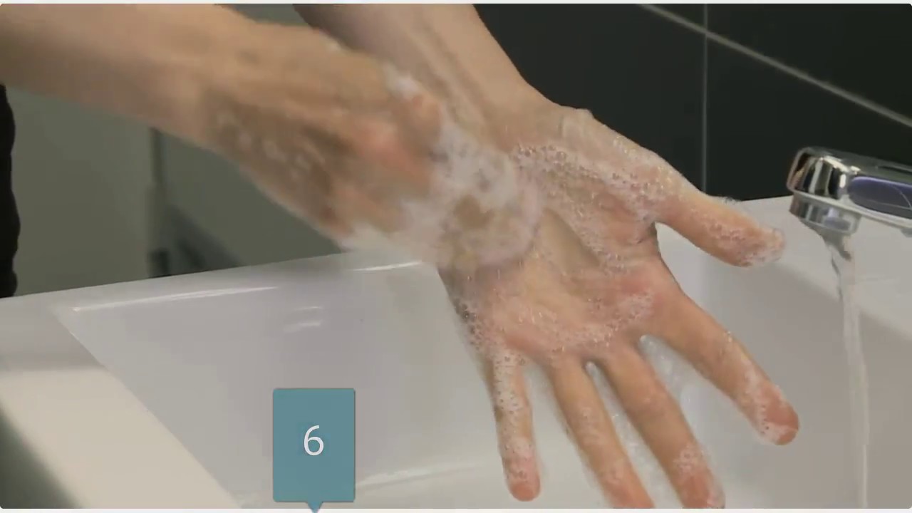 Lavage des mains selon l'OMS - YouTube