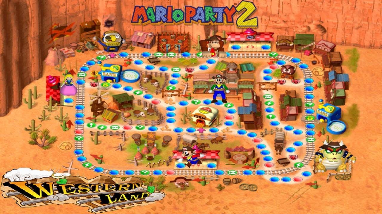 mario party 2 (Western Land) - YouTube
