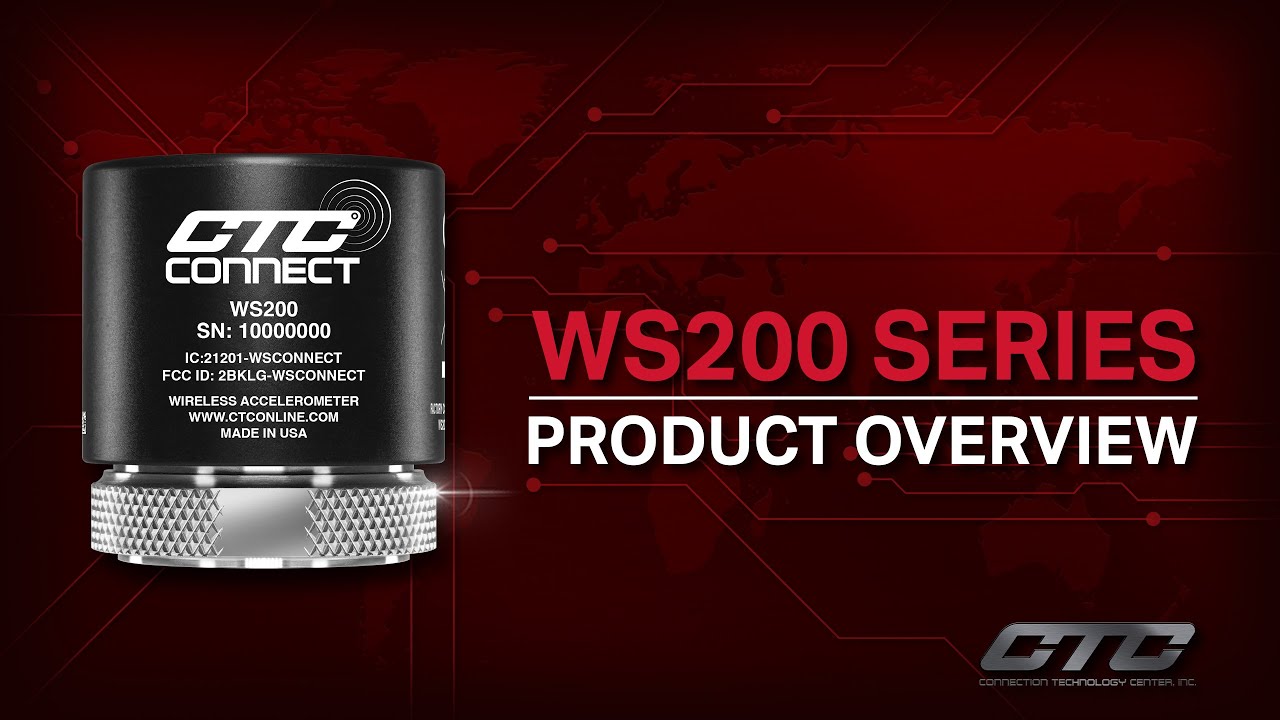 WS200 Series ConnectSens™ Wireless Sensor | CTC - YouTube